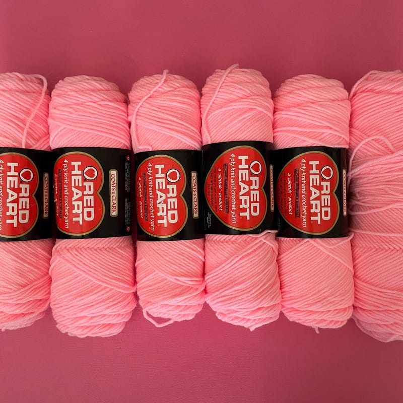 Red Heart Yarn - Etsy