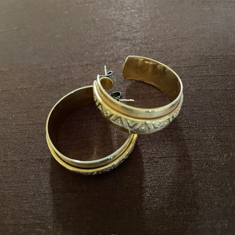 Aztec Hoop Earrings - Etsy