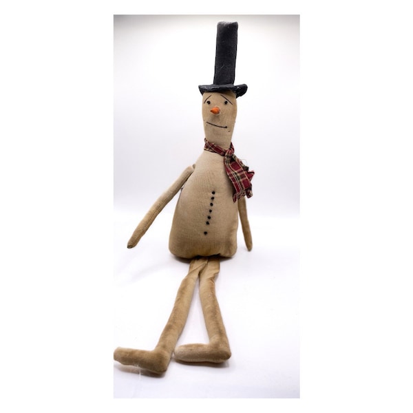 Primitive Snowman - Etsy