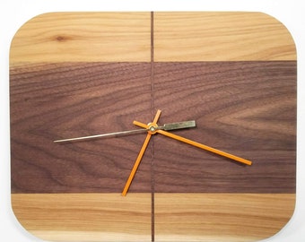 Walnut clock | Etsy