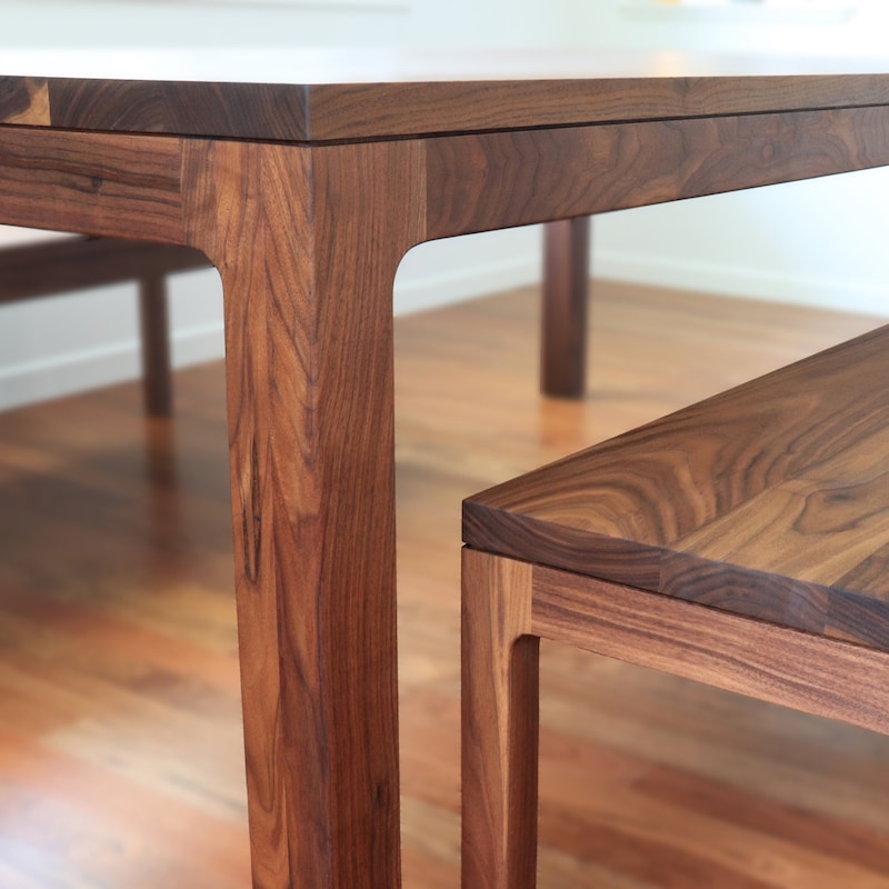 Walnut Dining Table - Etsy Canada