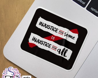 Injustice for Some is Injustice for All 8.5x11 Civil Rights | Etsy