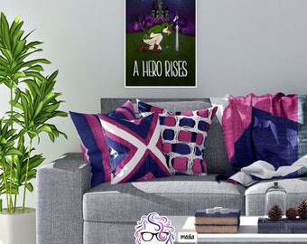 Breath of the Wild Hyrule Map Poster - Etsy