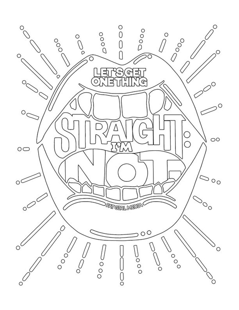 Lgbt Coloring Pages Sketch Coloring Page