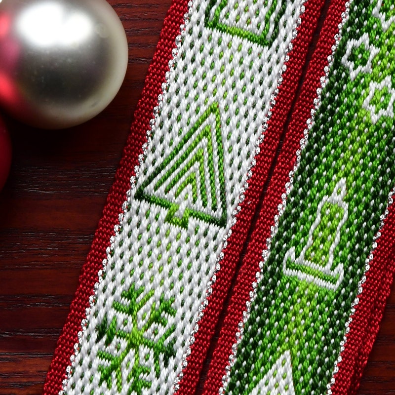 Weaving Christmas Card - Etsy UK