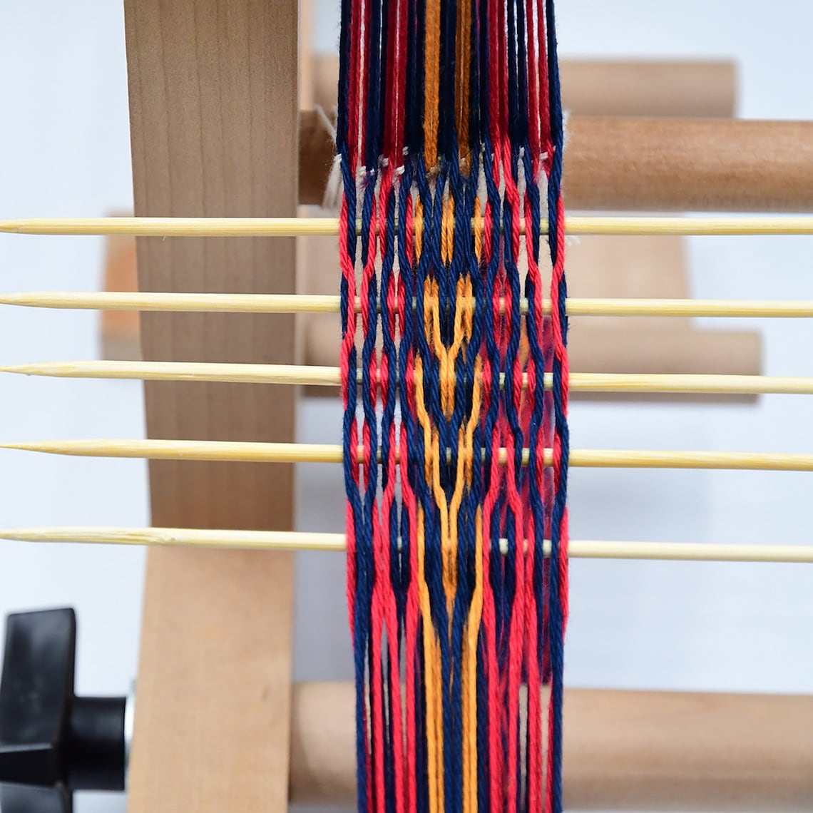 Crossed Warp Technique on the Inkle Loom - Etsy