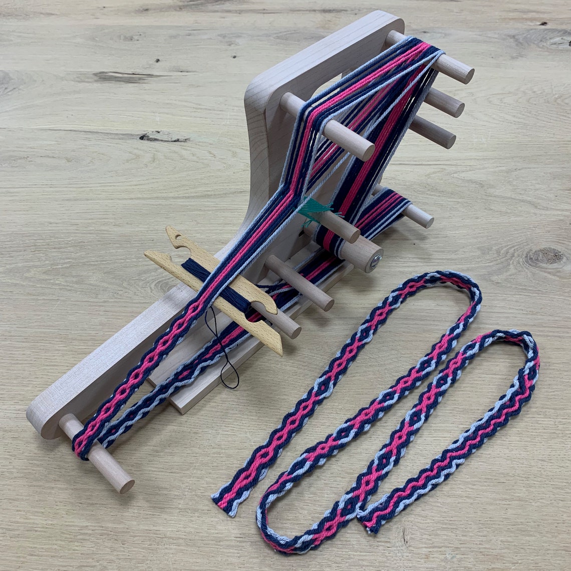 Crossed Warp Technique on the Inkle Loom - Etsy