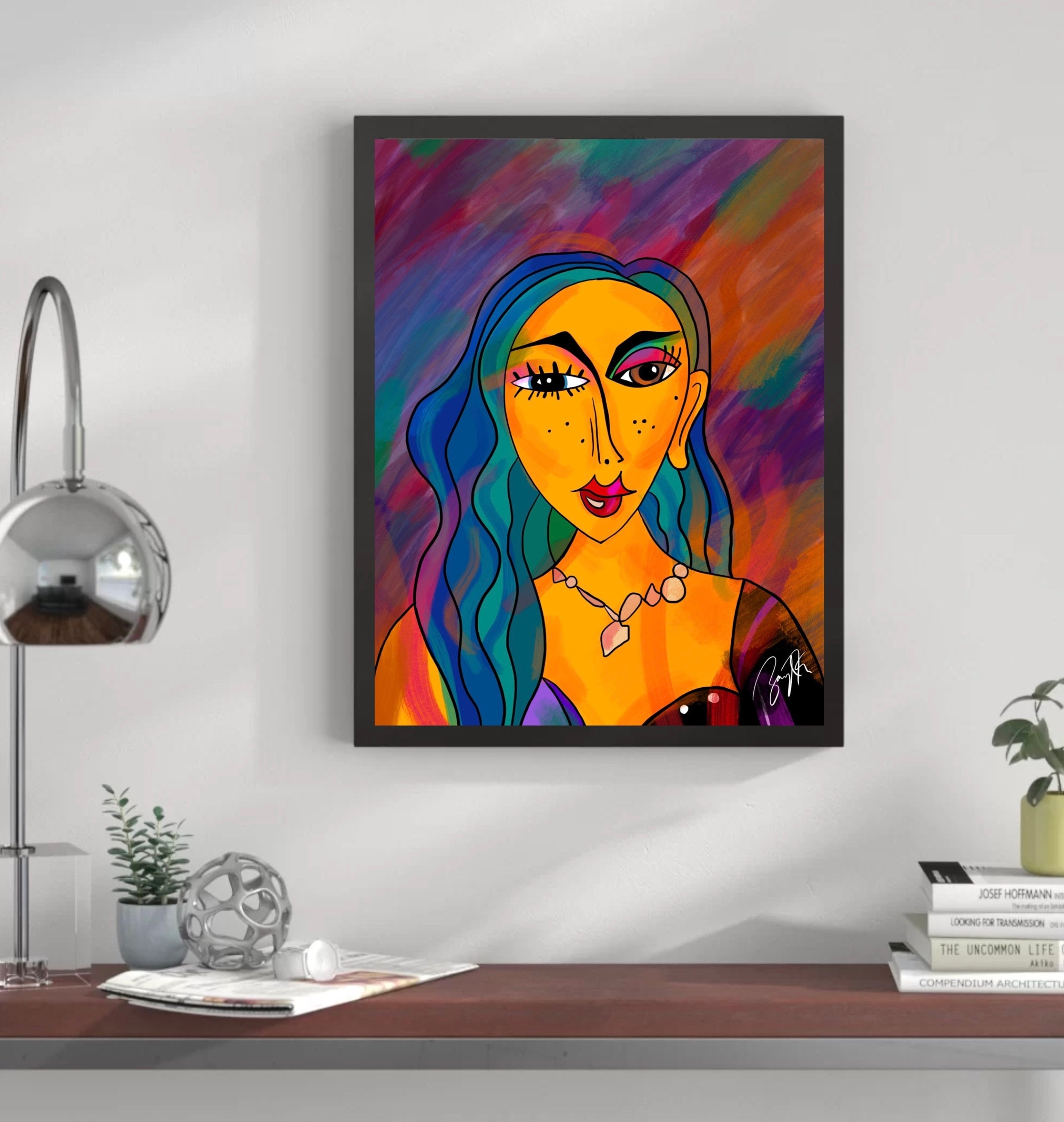 Picasso Abstract Self Portrait