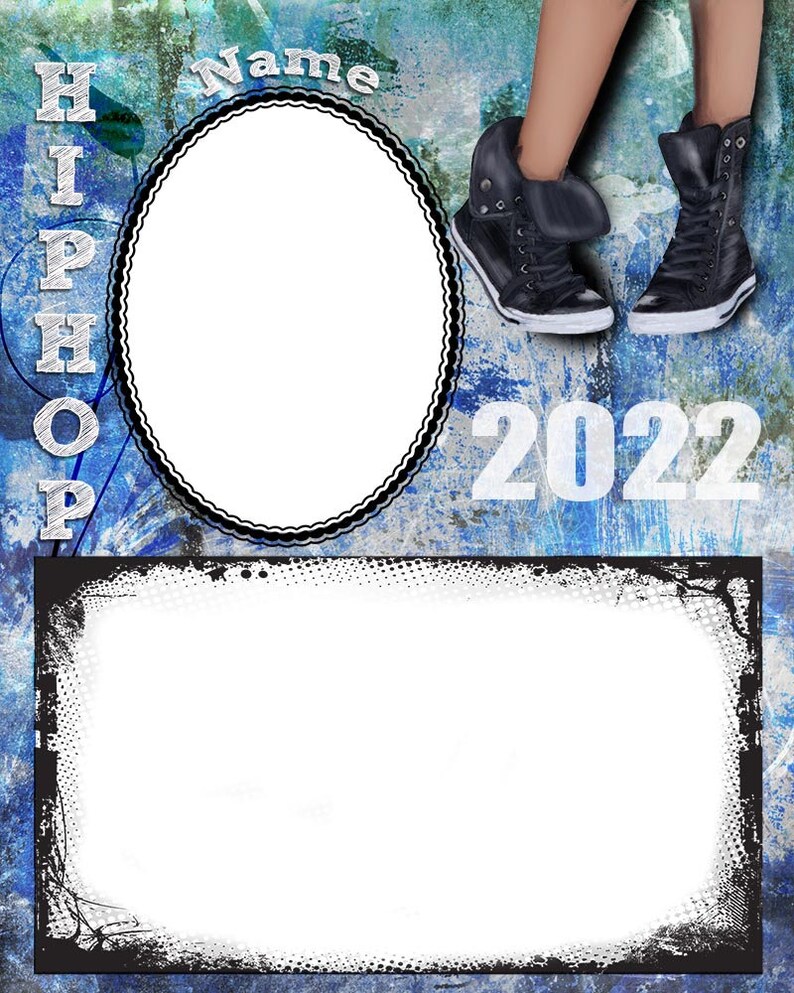 Dance Memory Mate Photoshop Template for Photographers 4 - Etsy