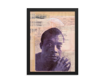 James Baldwin Portrait - Etsy