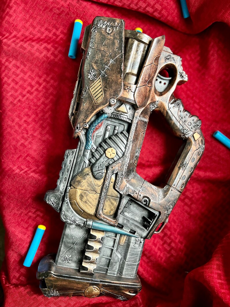 Custom Painted Steampunk Inspired Cosplay Nerf Gun Firefly - Etsy
