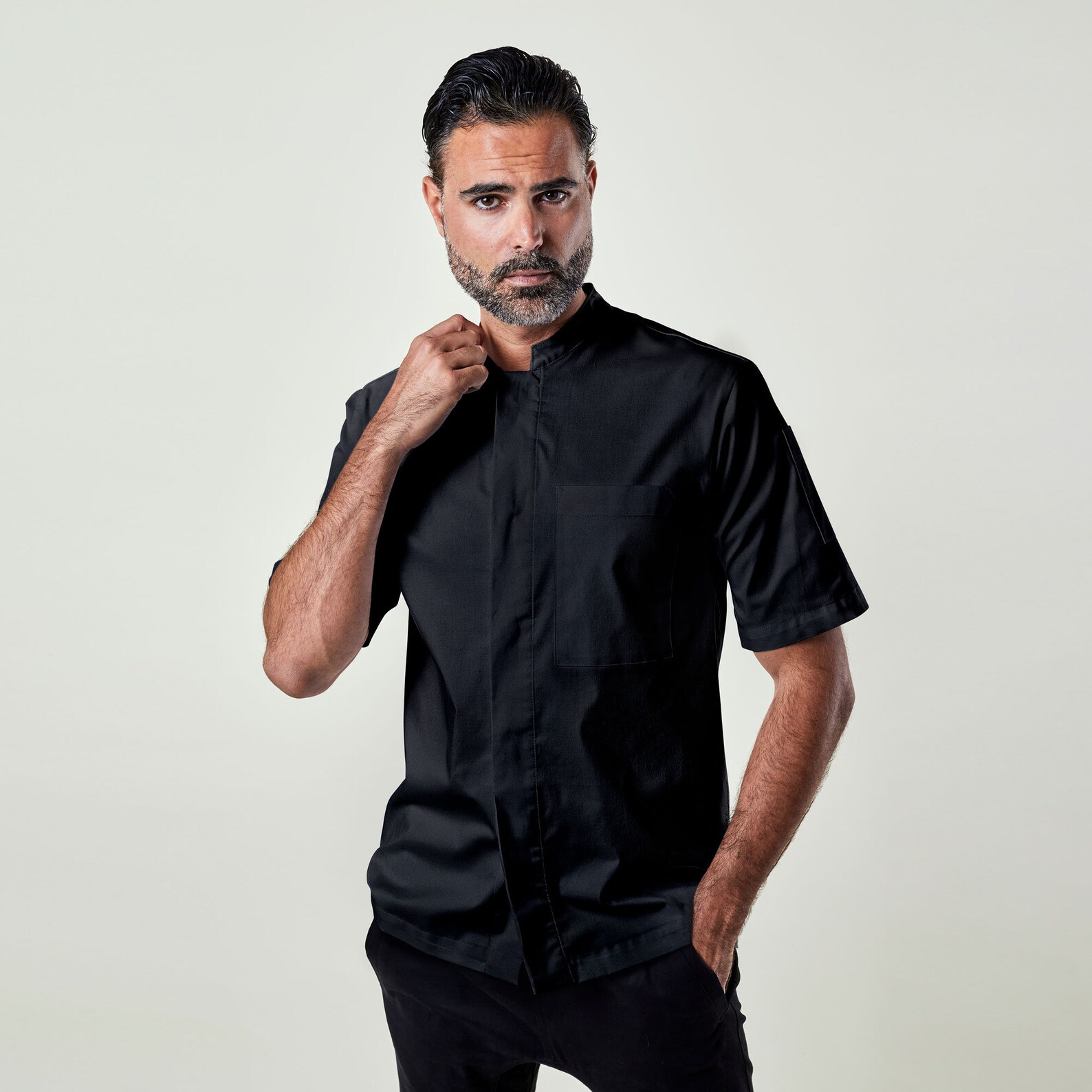 Premium Quality Chef Coat for Man and Woman, Unisex Short Sleeve Chef ...