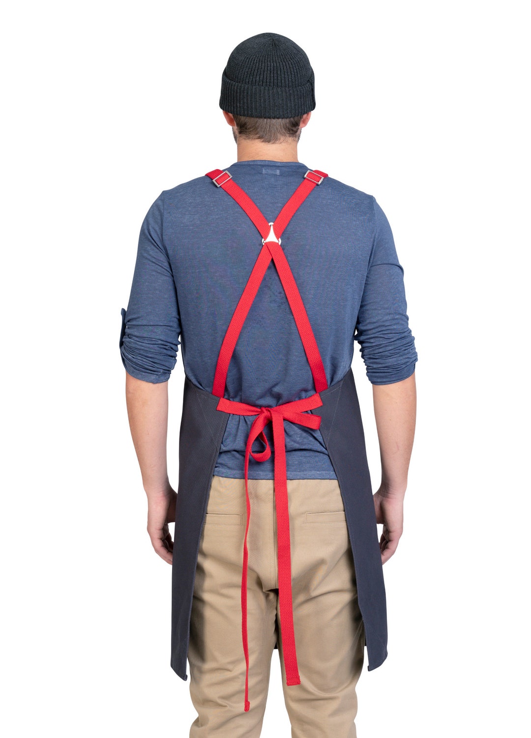 Premium Chef Apron for Man or Woman Handcrafted Lucca Cross Back Apron ...