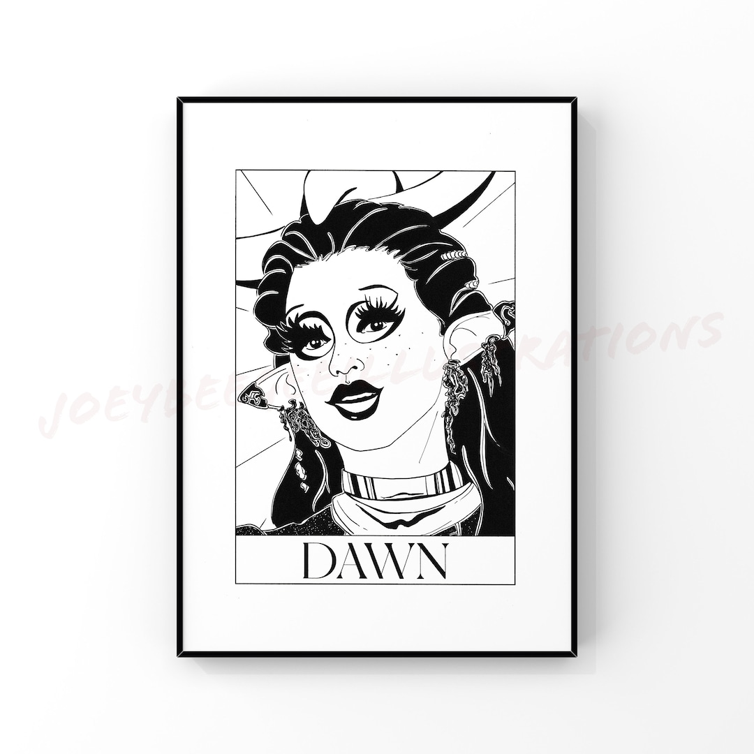 Dawn From Rupauls Drag Race Season 16 / Instant Digital Download - Etsy