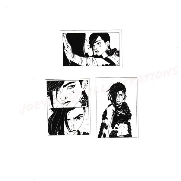 Arcane Vi Stickers - Etsy