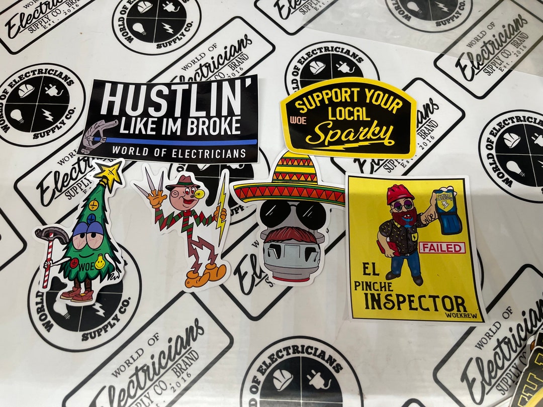 Sticker Pack 6 Piece - Etsy