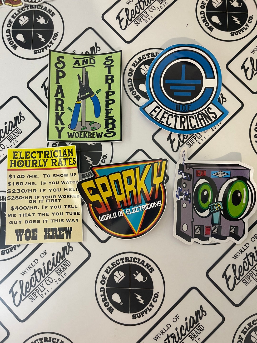 Sticker Pack (5 Piece) 4” - Etsy