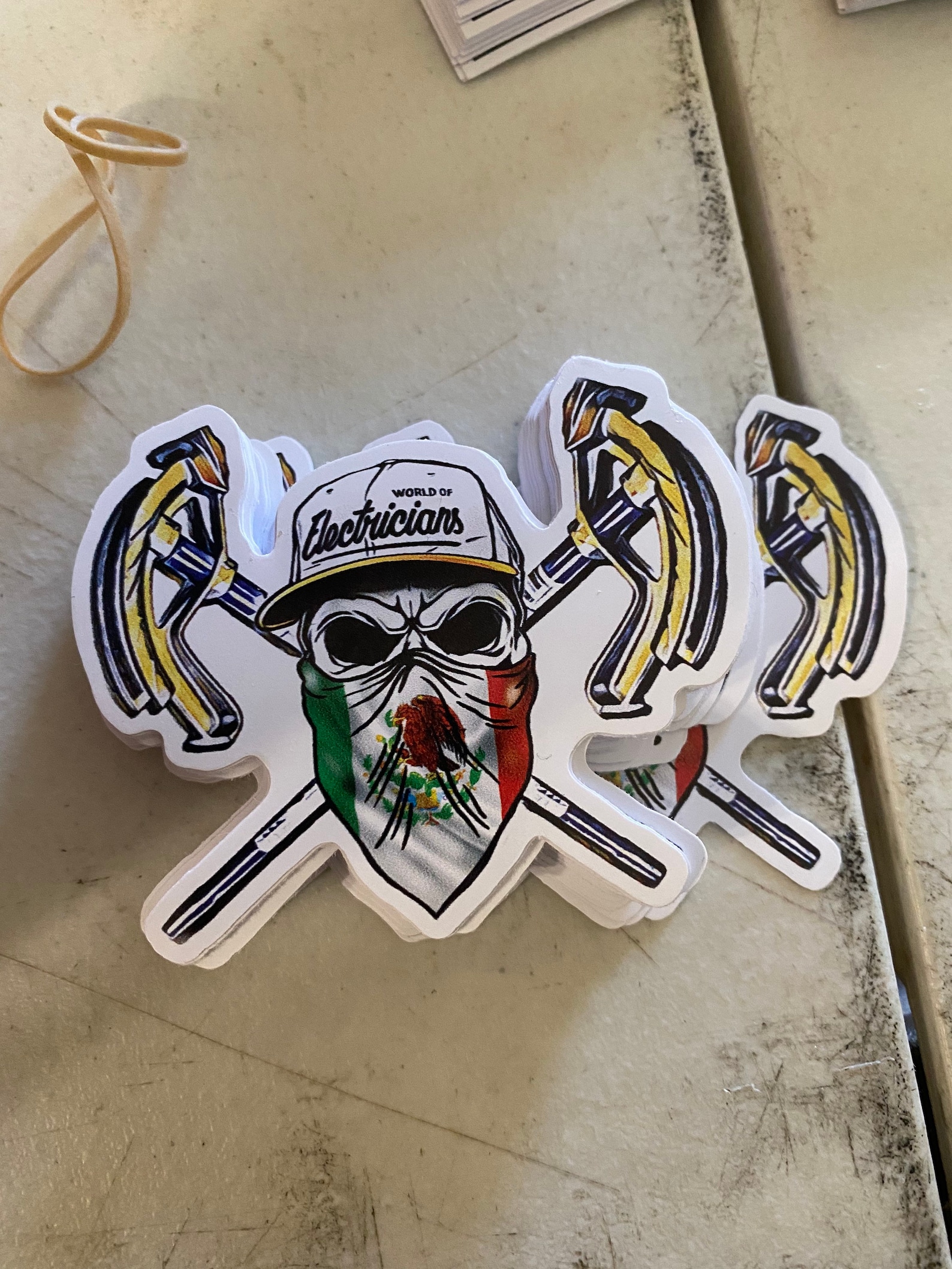 Hardhat Sticker 2.75” Mex - Etsy