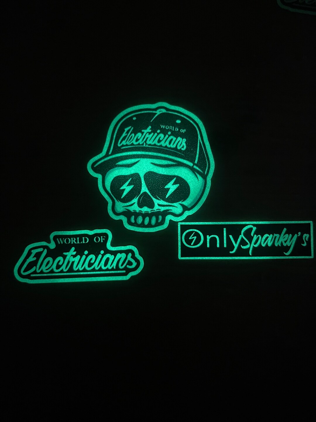 Glow in Dark ( Woe Stickers ) - Etsy