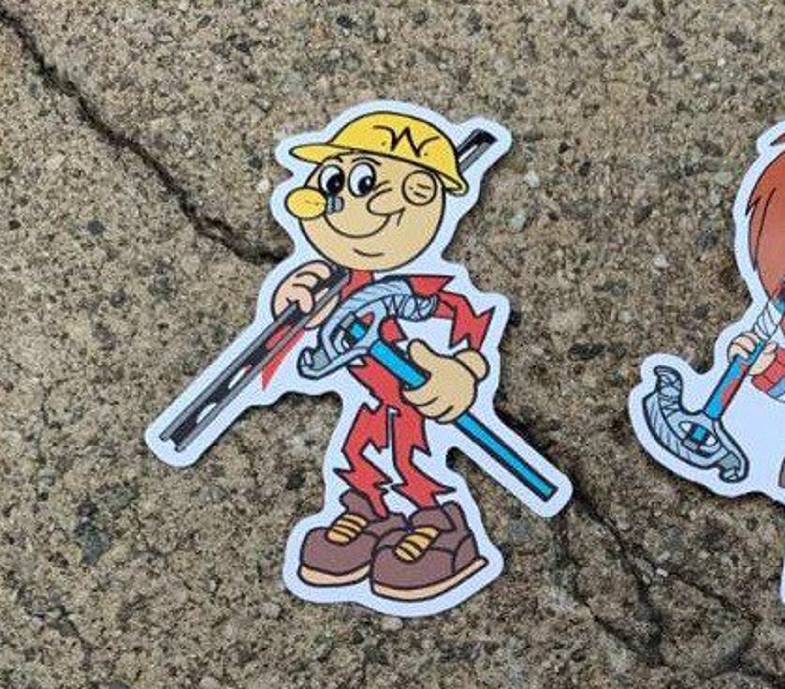 Reddy Kilowatt - Etsy