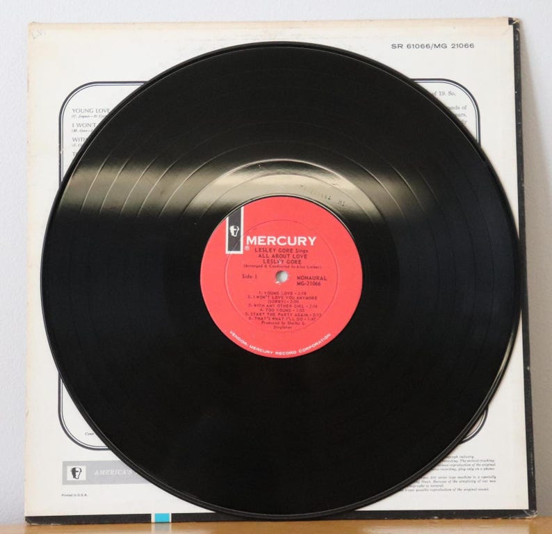 Lesley Gore - All About Love LP - 1966 Vintage Vinyl Record - Etsy