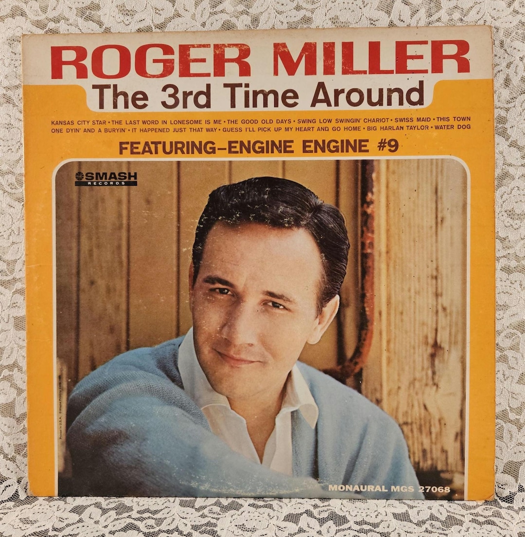 Roger Miller, the 3rd Time Around, Vintage Vinyl - Etsy