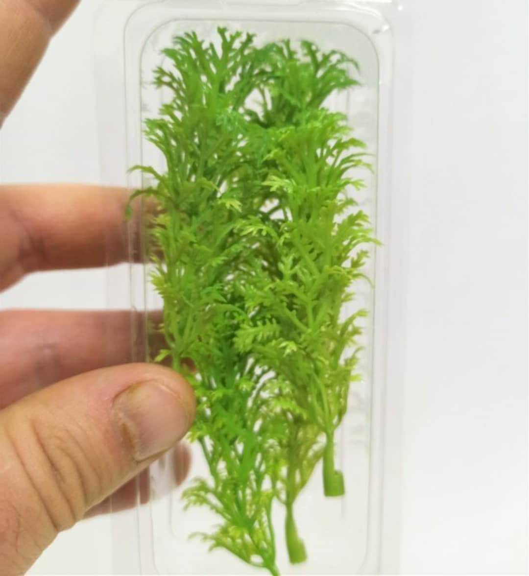 Spring Green Plastic Plant Diorama, Scale Models, Model Scene ...
