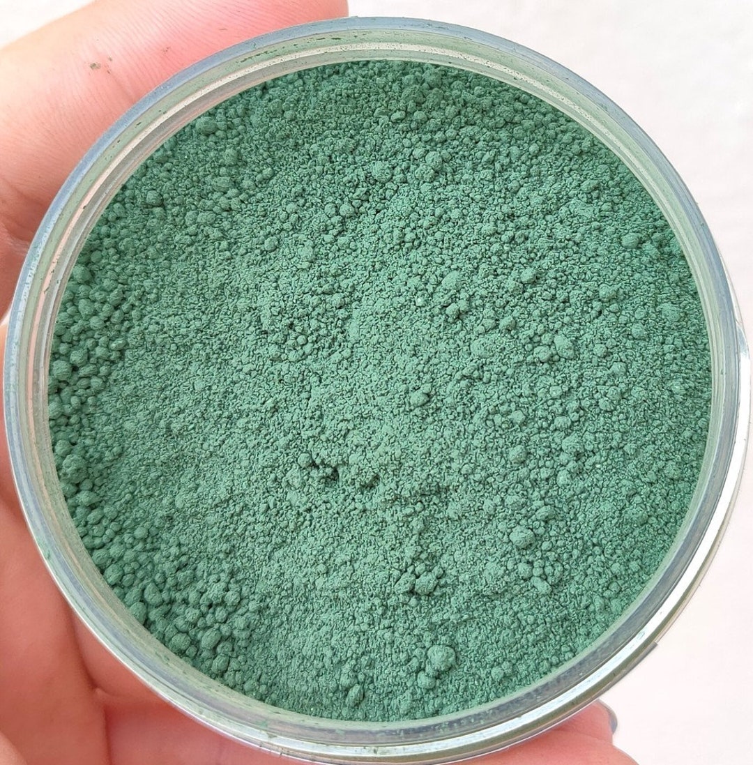 Dark Green Natural Earth Powder Pigment Ppdp-10 - Etsy
