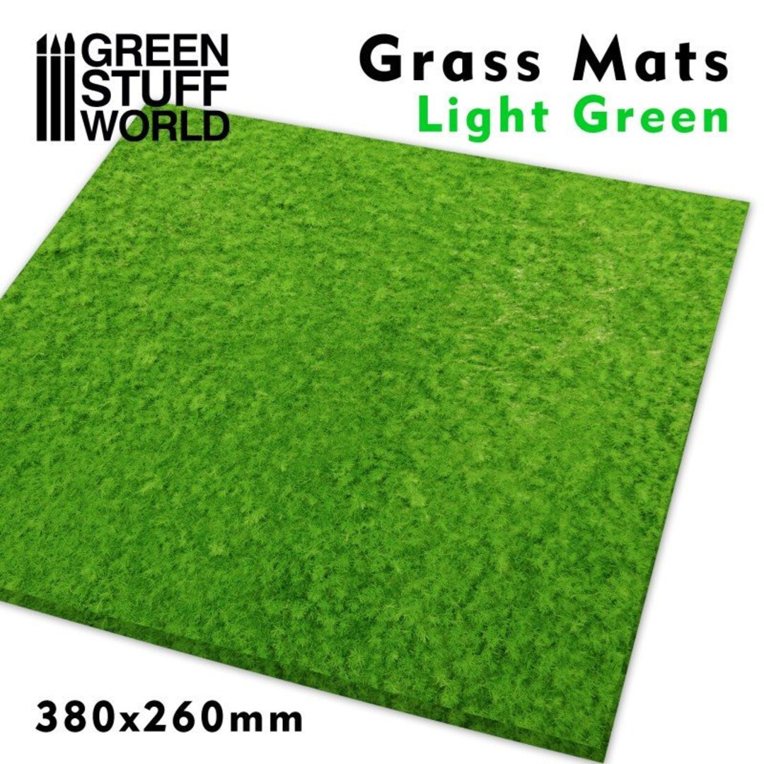 Grass Mats – Light Green is a Ready to Use Terrain as in the Photo Glue ...