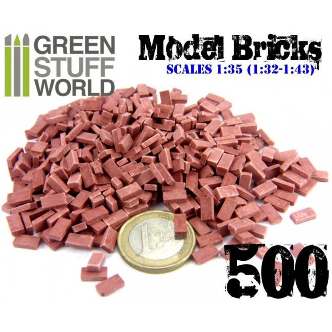 Model Bricks – Red X500 Bricks 67054ES 9206 - Etsy