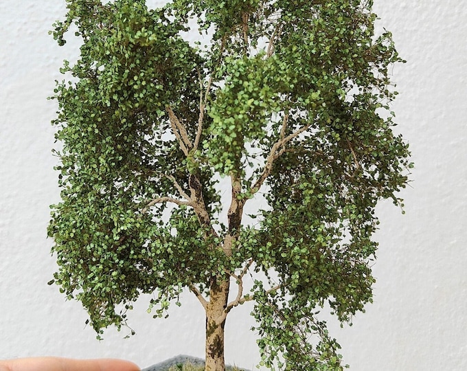 Realistic Miniature Trees Handmade for Model Scenery Diorama Modelling ...
