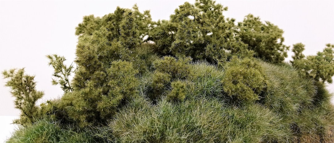 Farmyard Winter Professional Mini Needle Bushes Even Smaller Diorama ...