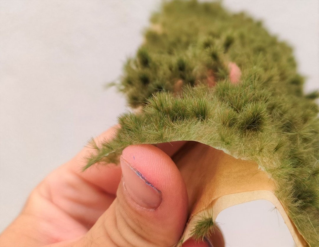 Tufts of Grass 12-16 Mm High Hay Green, A4 Format GT-102 - Etsy