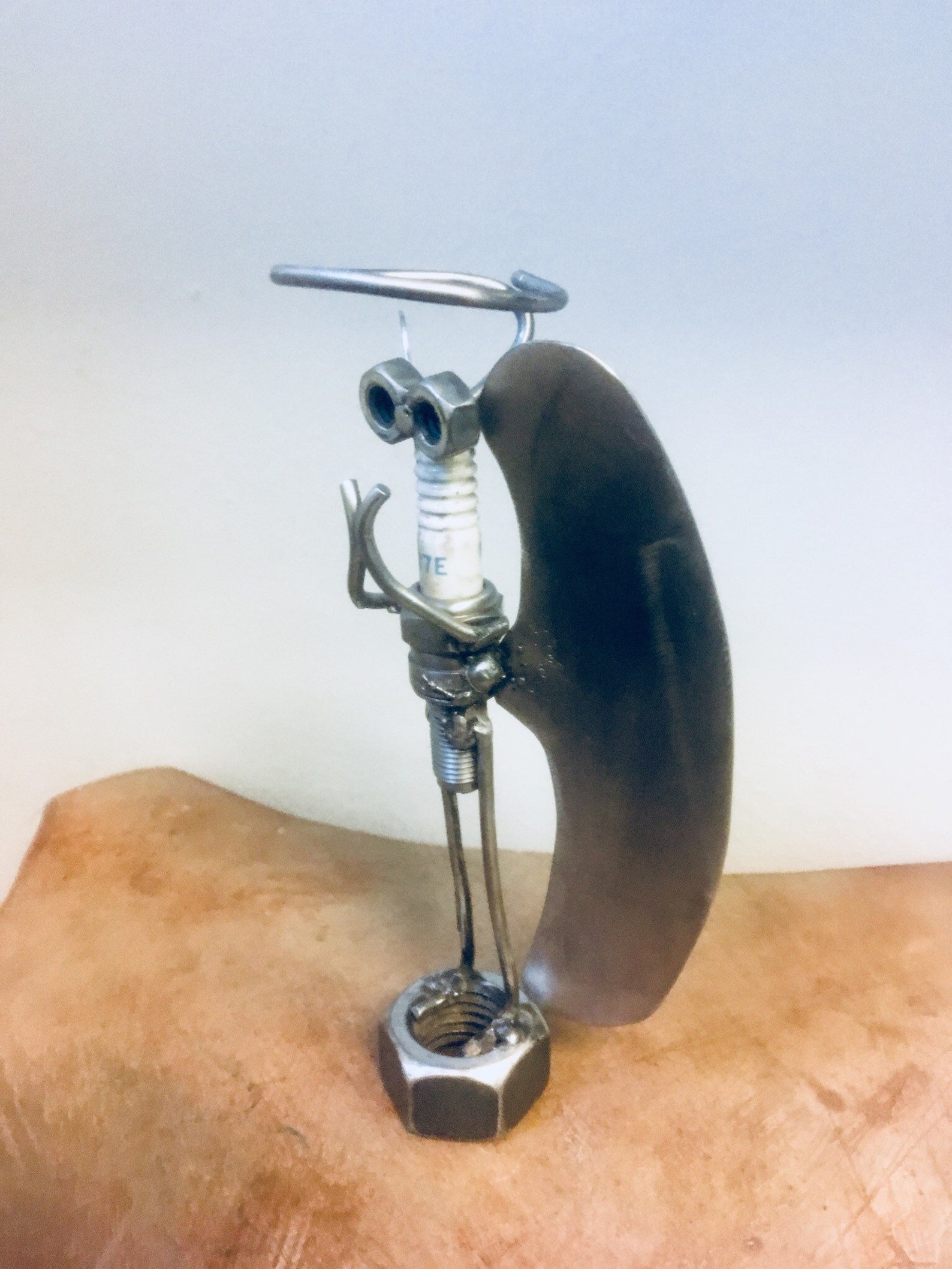 Angel Metal Sculpture Art figure art piece Gaurdian Angel | Etsy