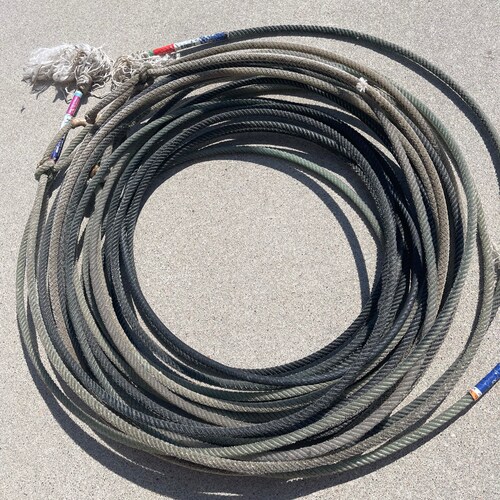 Real Used Cowboy Lariat-lasso Rope-western Decor-farmhouse - Etsy