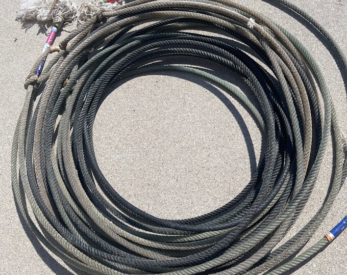Used Lariat Cowboy Rope, Used Rope, Lasso, Lariat, Rope for Crafts ...