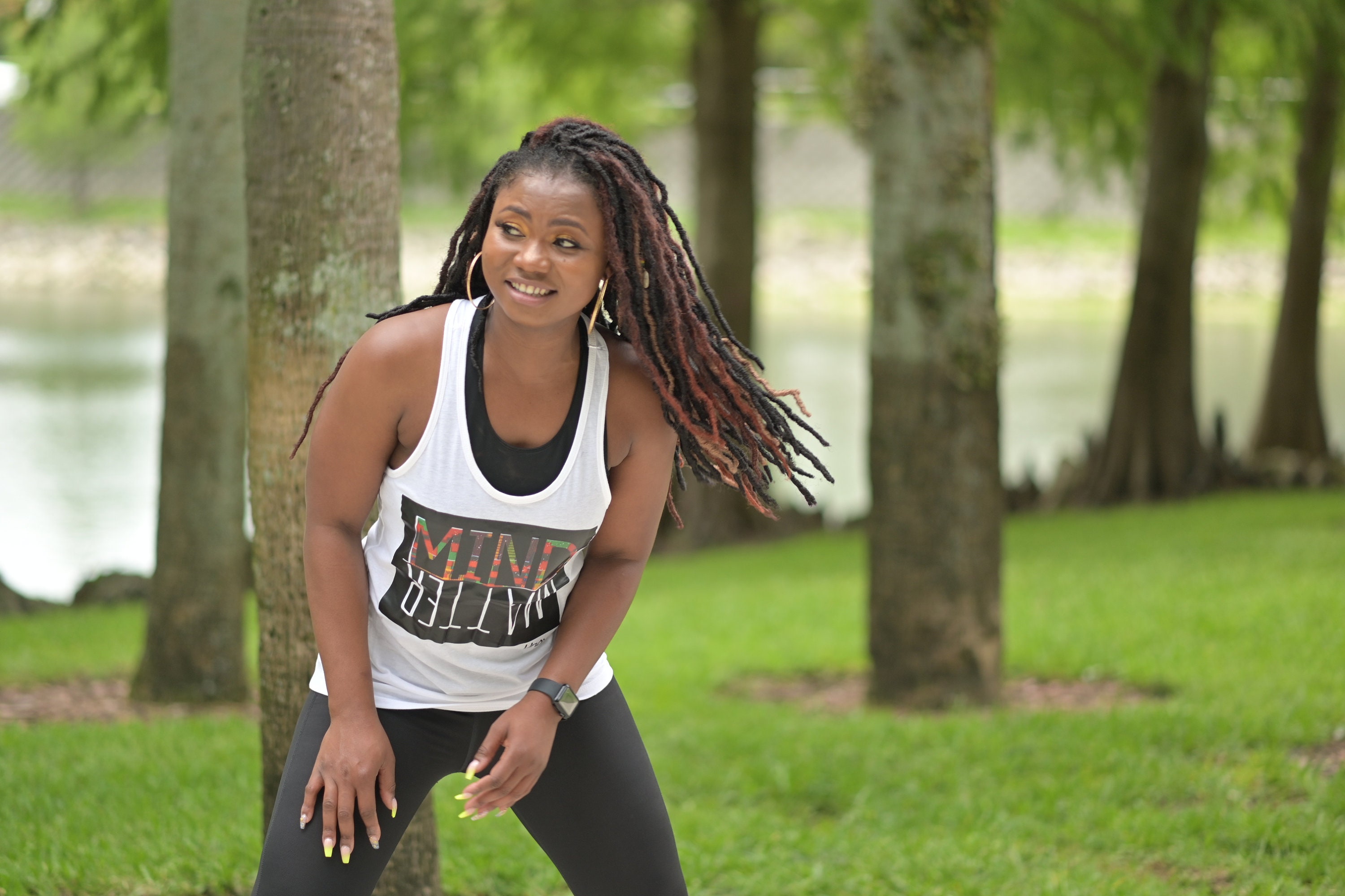 African Women Tank Top Kente Women Tank Top Mind Over Matter White Tank ...