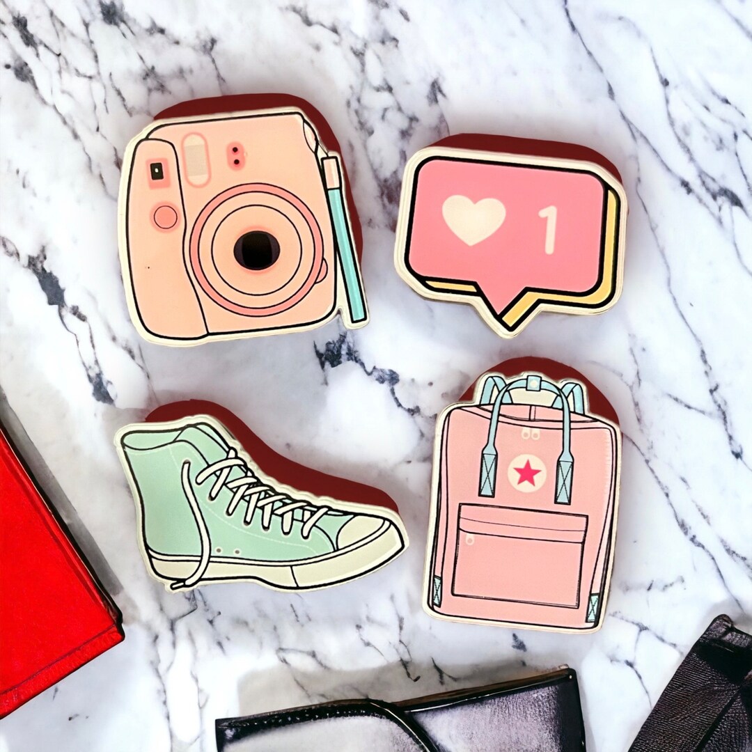 Love Y2k Pink Colour Fashion Harajuku Backpack Insta Mini Camera Igs ...