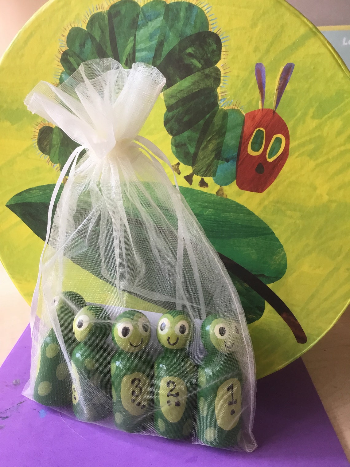 5 Speckled Frogs Song Props - Etsy