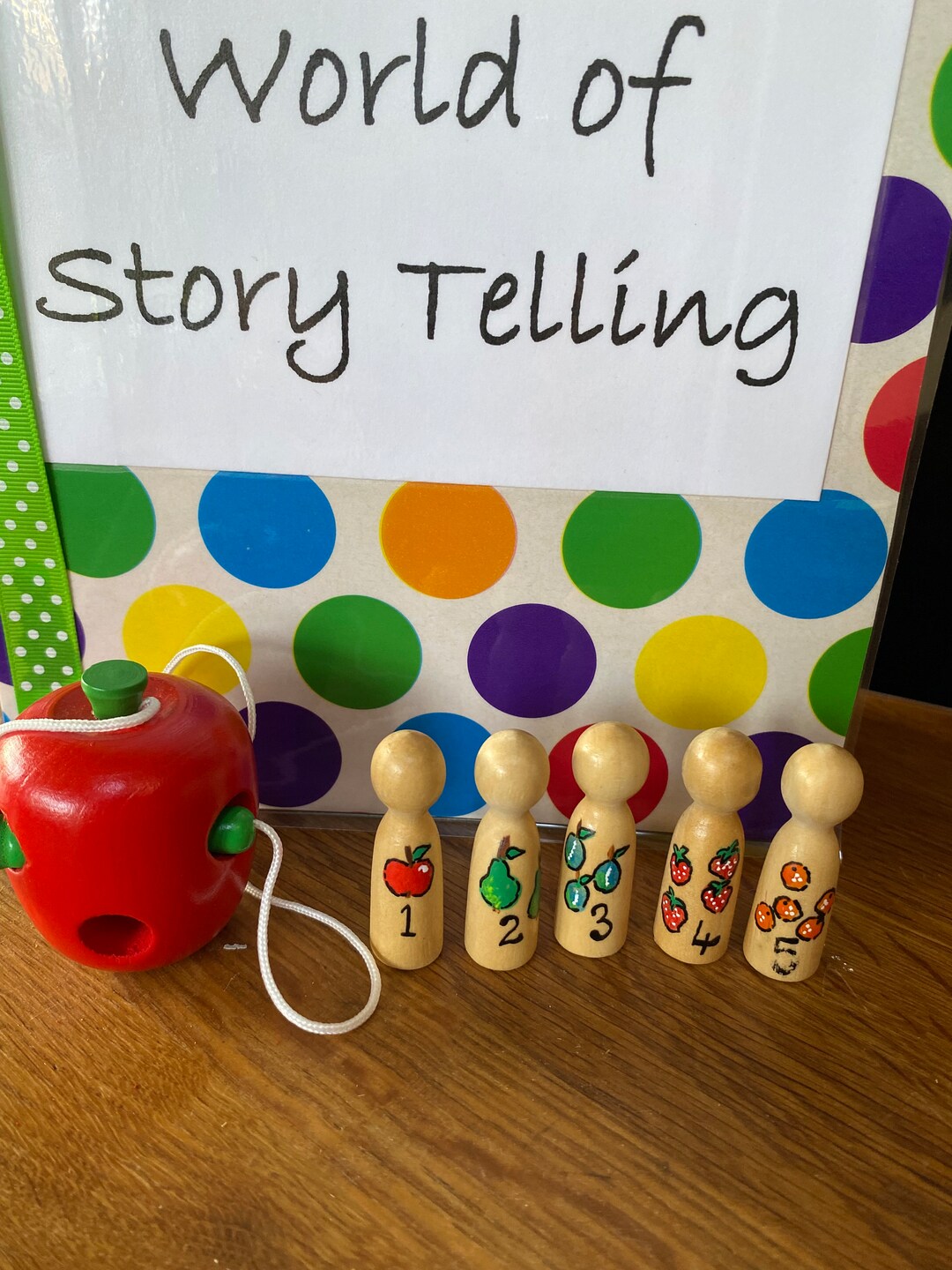 The Very Hungry Caterpillar Story Props - Etsy UK