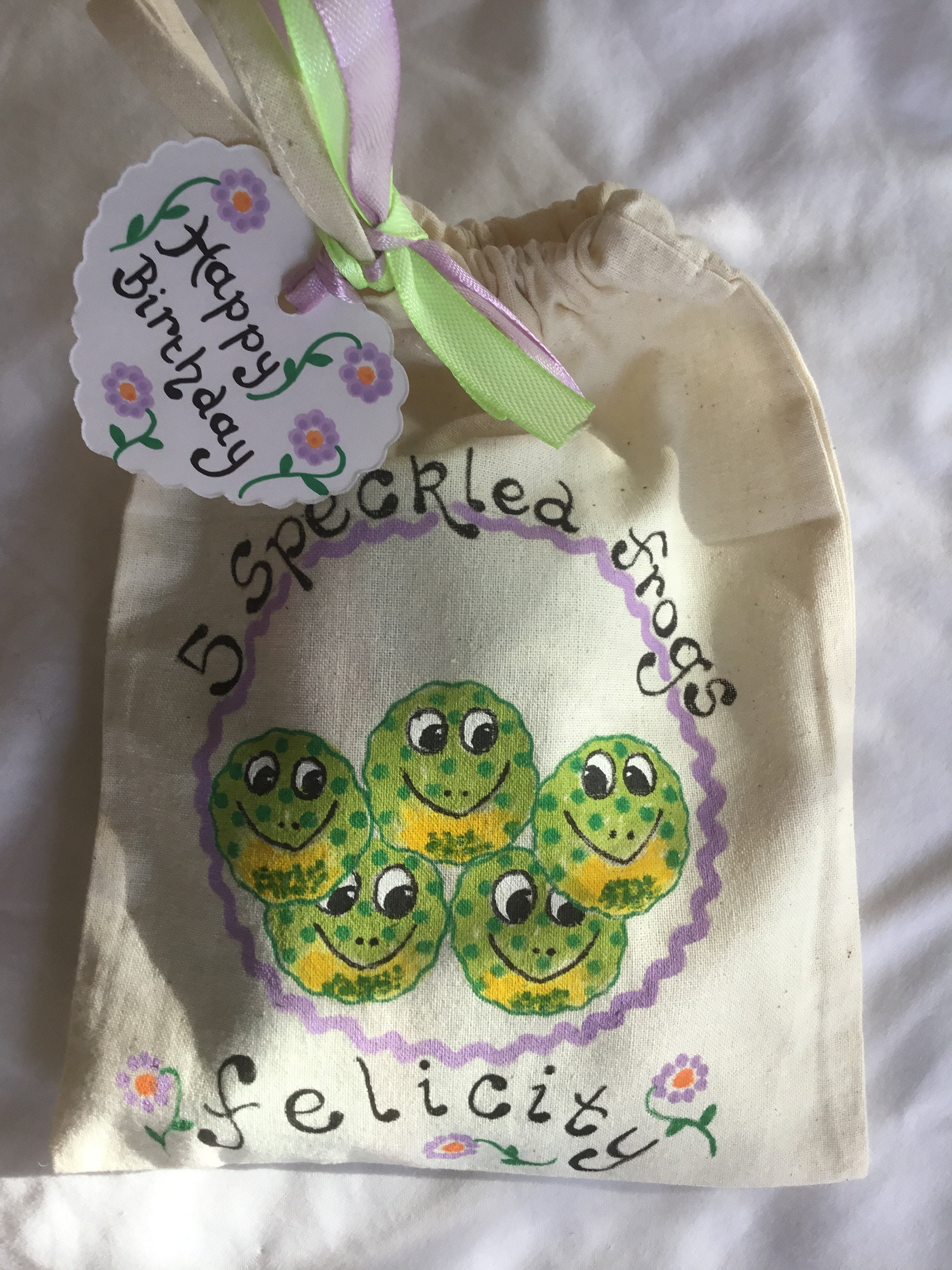 5 Speckled Frogs Song Props - Etsy