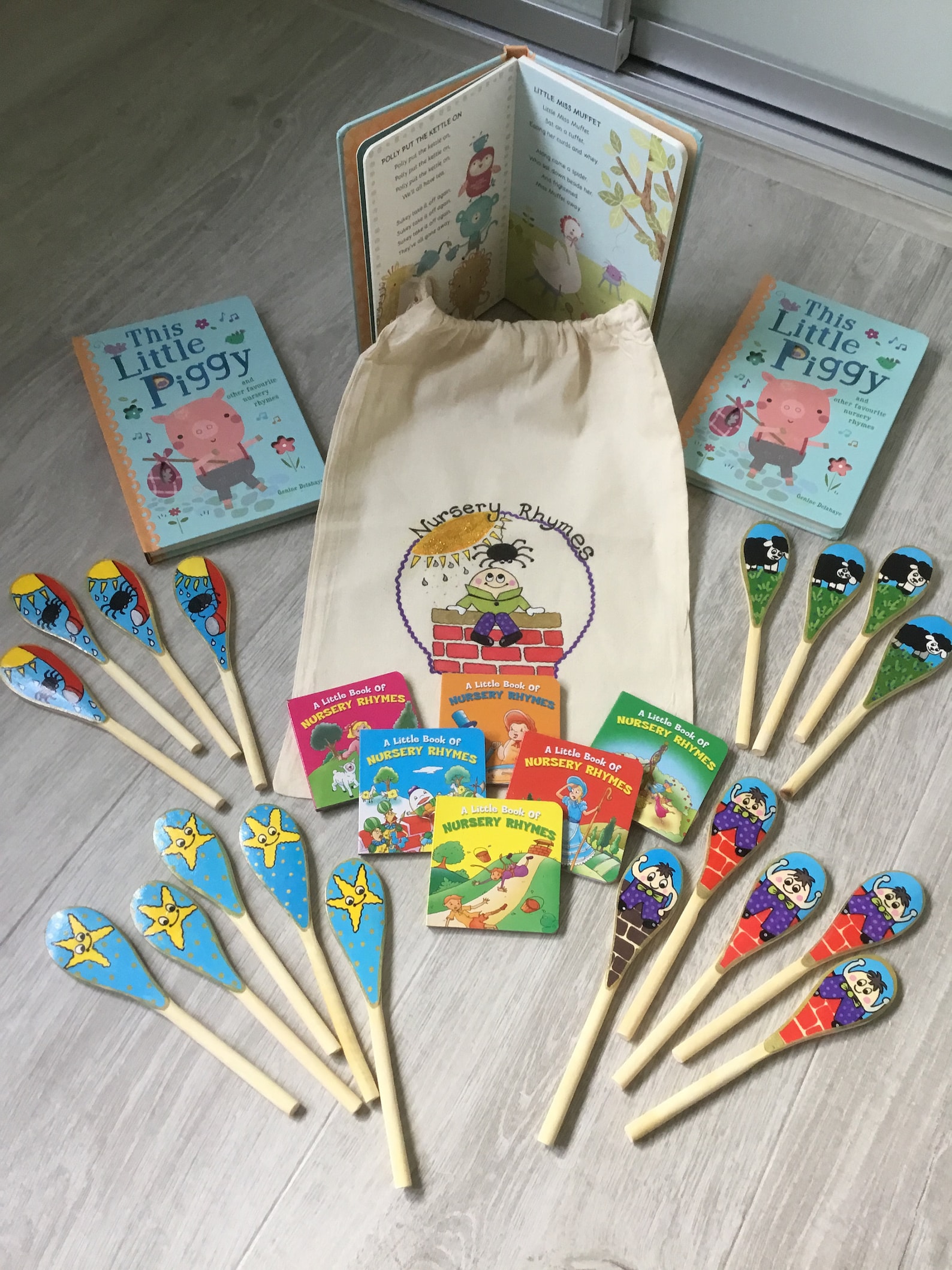 Nursery Rhyme Story Sack | Etsy