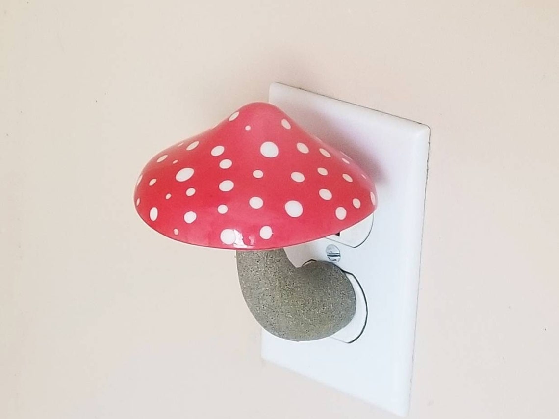 Magical Mushroom Night Light Toadstool - Etsy