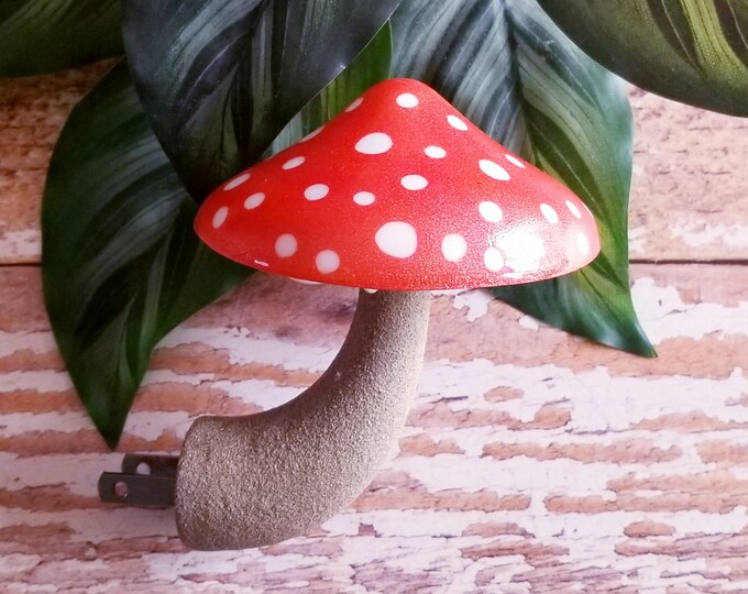 Magical Mushroom Night Light Toadstool - Etsy