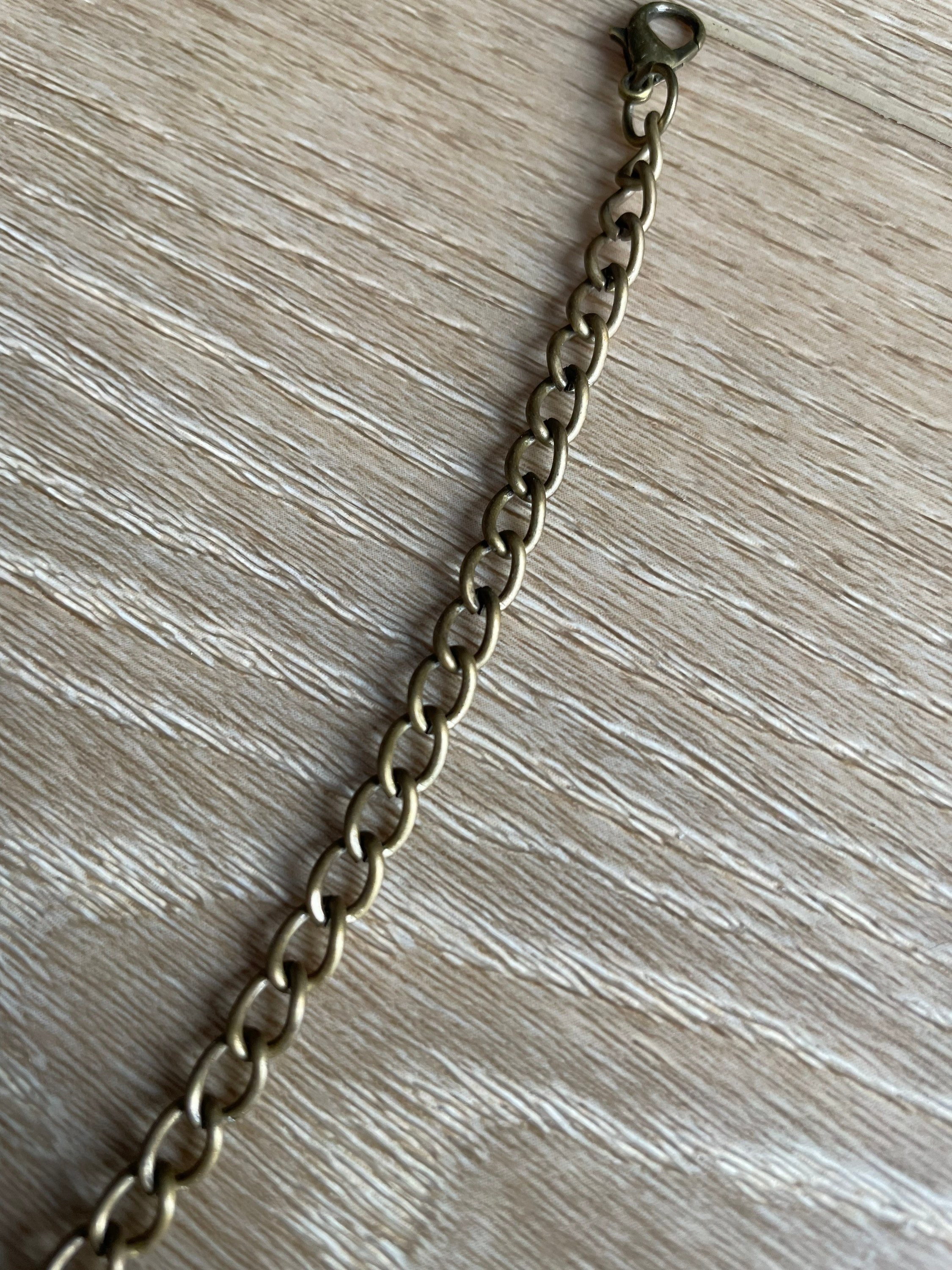 English Three Pence Pocket Watch Chain - Etsy