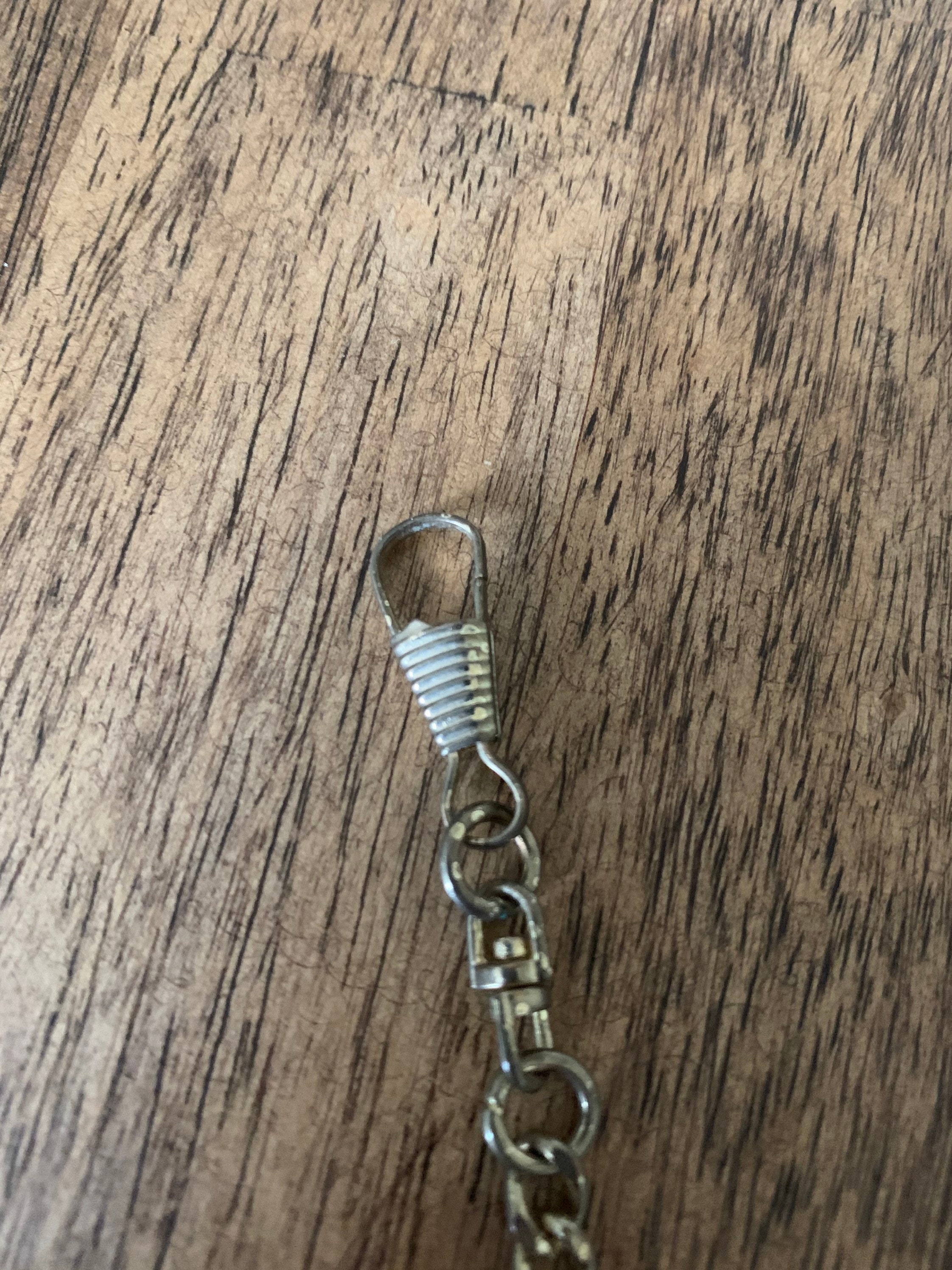 Gold Clip Pocket Watch Chain - Etsy