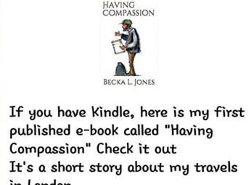 Having Compassion, Short Story, DIGITAL Download, Europe Story, True ...