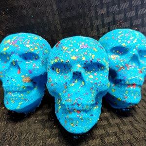 Confetti Skull Bath Bomb - Etsy