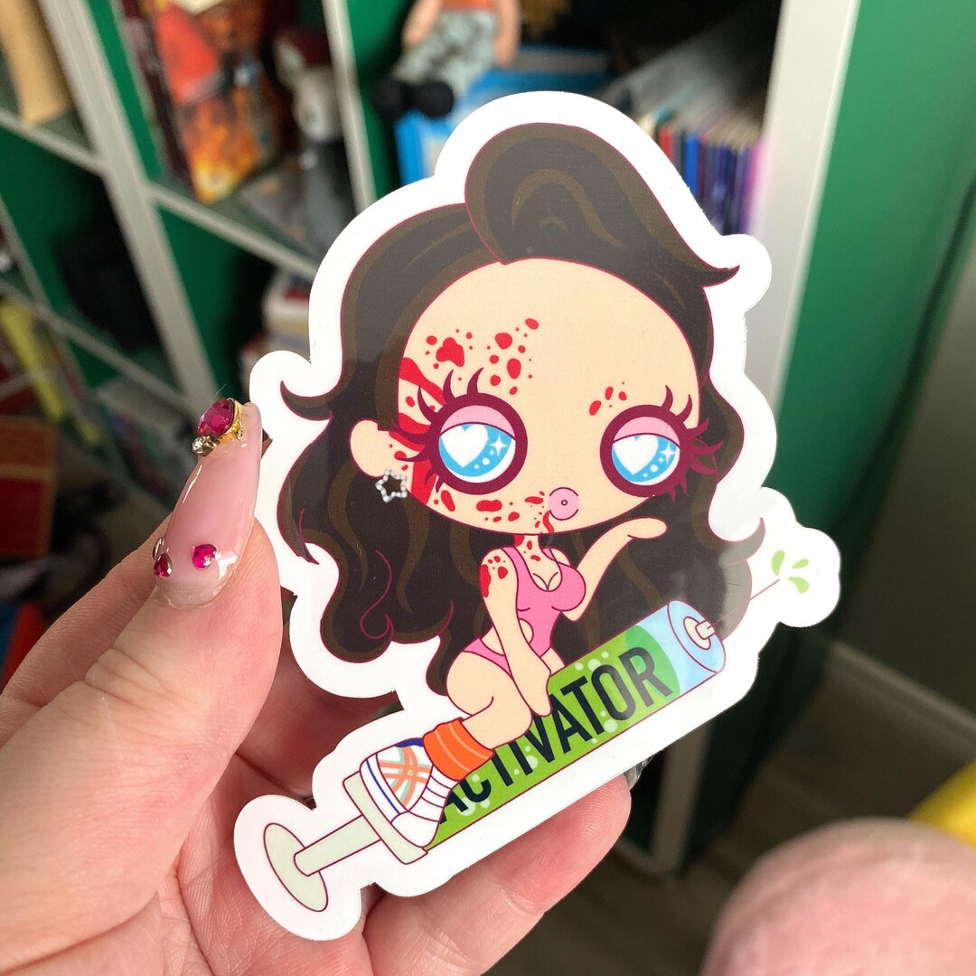 Horror Fitness Guru Glossy Vinyl Sticker - Etsy
