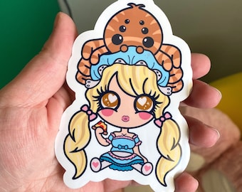Little Miss Muffet Sticker - Etsy